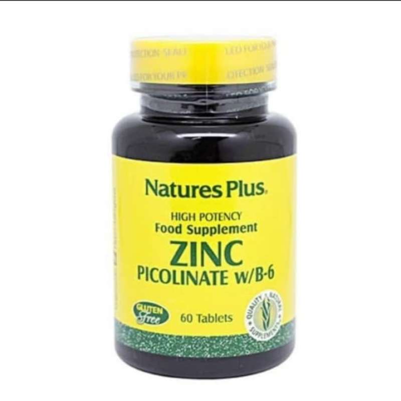 Jual Nature's Plus Zinc Picolinate (60) di Seller Darma Medika - Darma ...