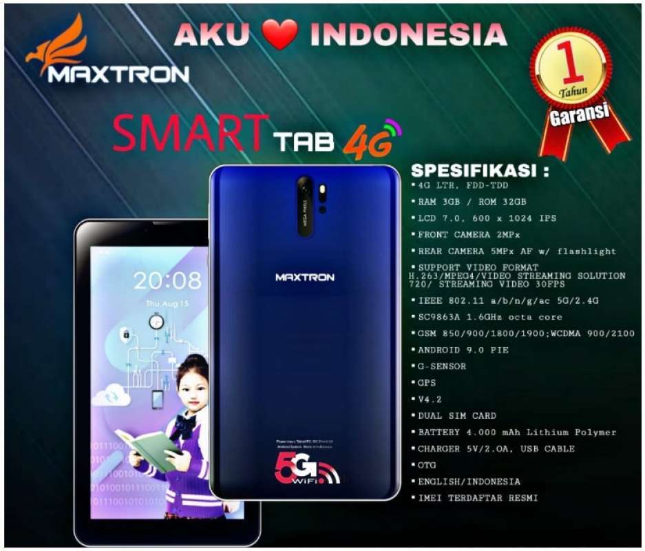 Jual Maxtron Smart Tab di Seller Pro Solution - Keagungan, Kota Jakarta ...