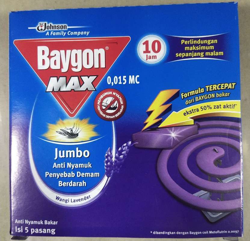 Jual Baygon Bakar Jumbo wangi lavender di Seller Qiana Cosmetik & Baby ...