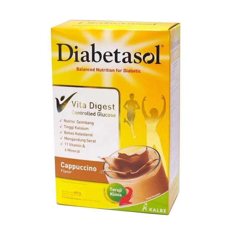 Jual Diabetasol Rasa Cappucino Capucino 600 gr di Seller Toserba A to Z ...