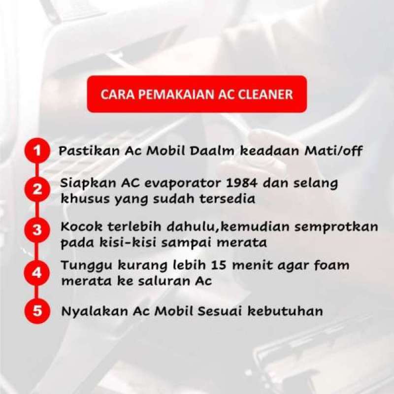 Jual Ac Cleaner Mobil Auto 1984 Ac Evaporator Cleaner Pembersih Ac ...