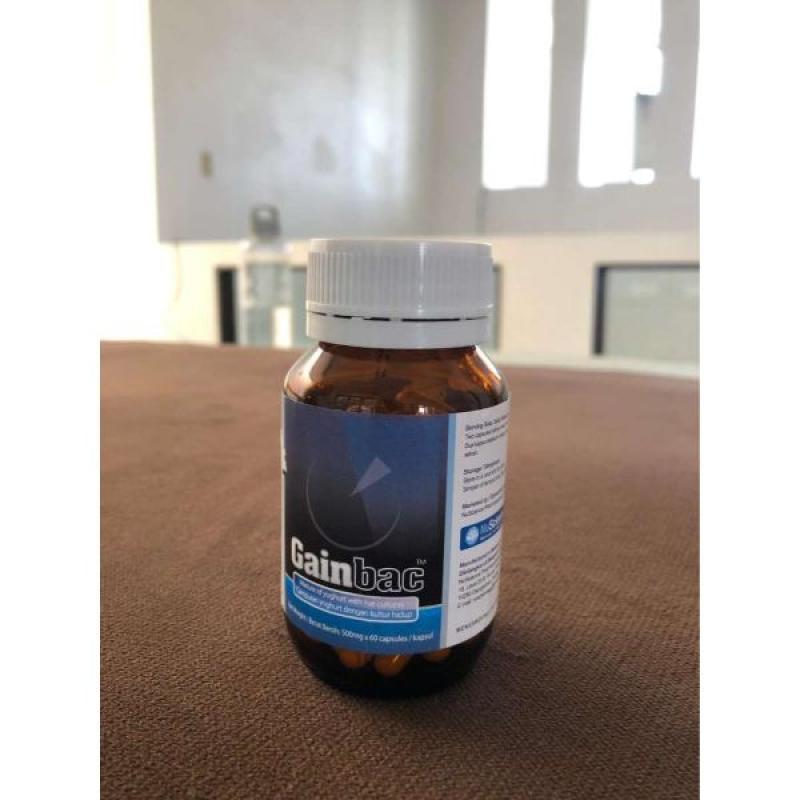 Jual Gainbac 500 mg x 60 capsules perbotol di Seller Supplemen Berkah ...