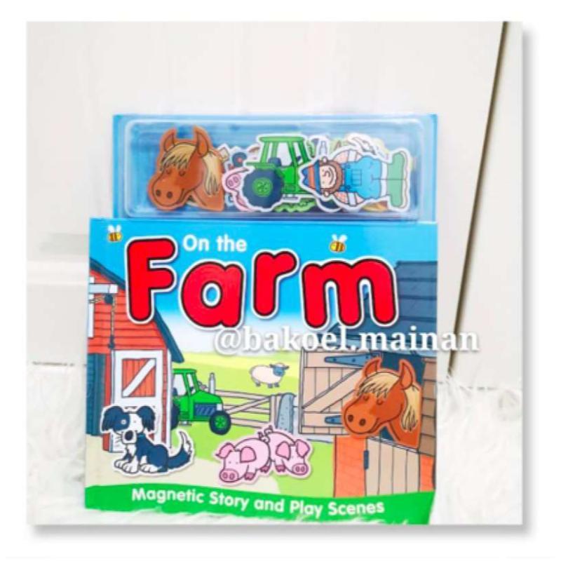 Jual ON THE FARM MAGNETIC BOOK STORY di Seller Bakoelmainan ...