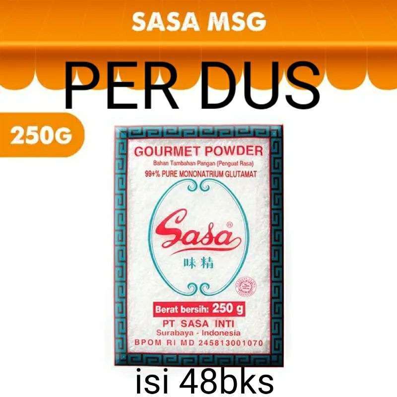 Jual Penyedap Sasa 250 Gr Dus Termurah - Harga Grosir Terupdate Hari ...