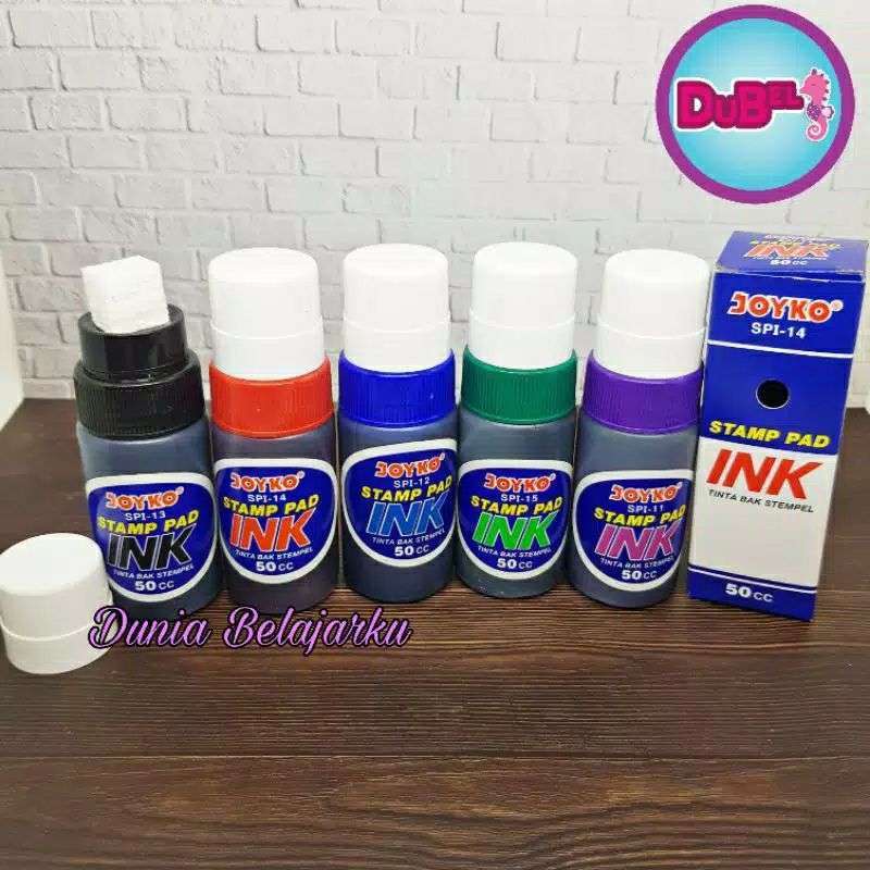Jual Tinta Bak Stempel Joyko 50cc / Stamp Pad Ink Joyko /Refill Tinta ...