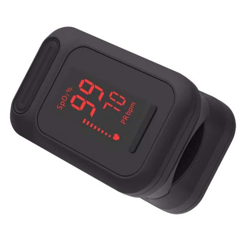 Jual Fingertip Pulse Oxymeter ukur saturasi oksigen SpO2 PrBpm Oximeter ...