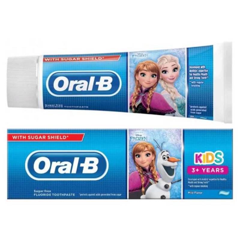 Jual Oral-B Kids 3+Years Mild Mint Flavor Toothpaste 92g - Disney ...