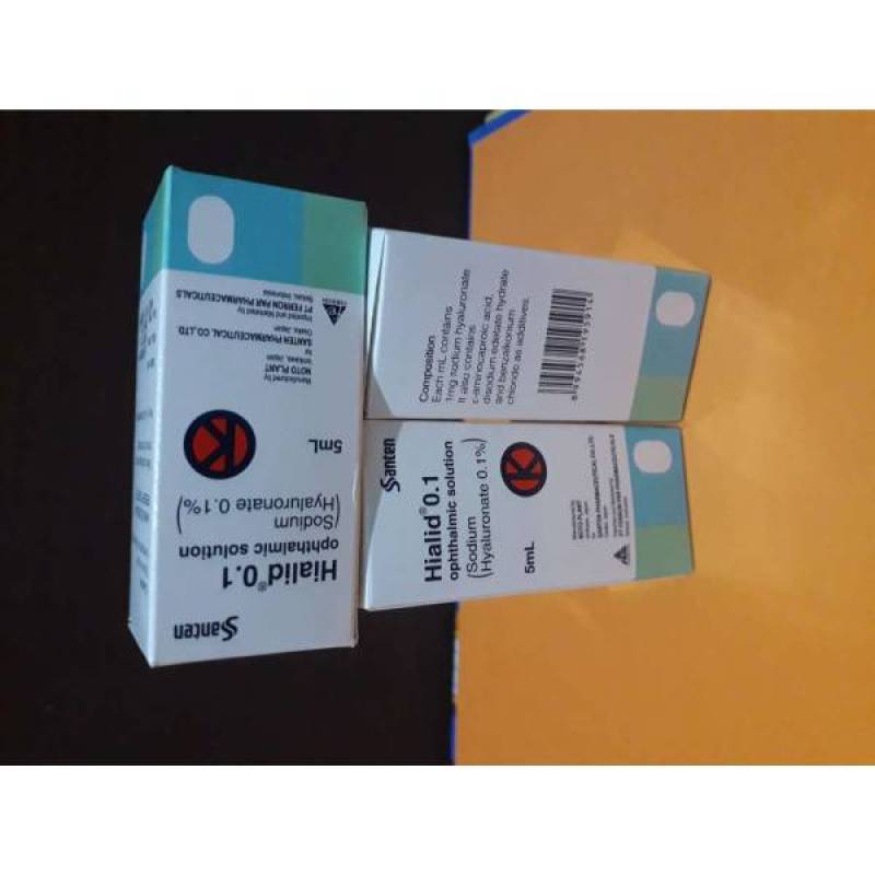Jual HIALID 0.1 % OPHTHALMIC SOLUTION SANTEN FERRON OBAT TETES MATA di ...