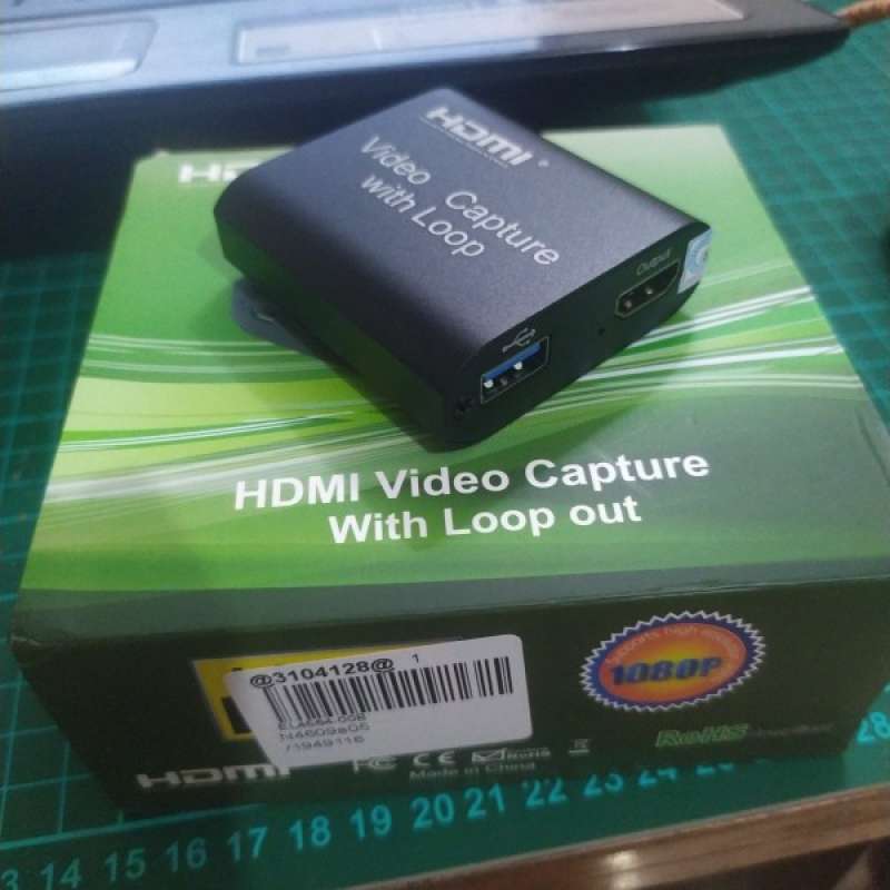 Jual Hdmi Usb Video Capture Card 1080p With Loop Out Streaming ...