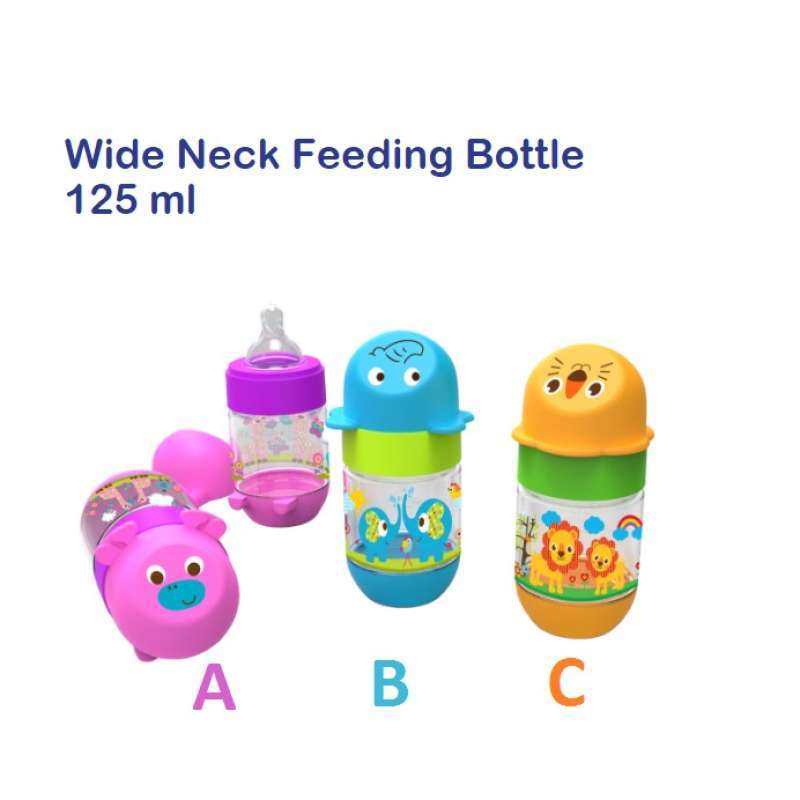 Jual Safe AP003 Wide Neck Feeding Bottle / Botol Susu 125 ml di Seller ...