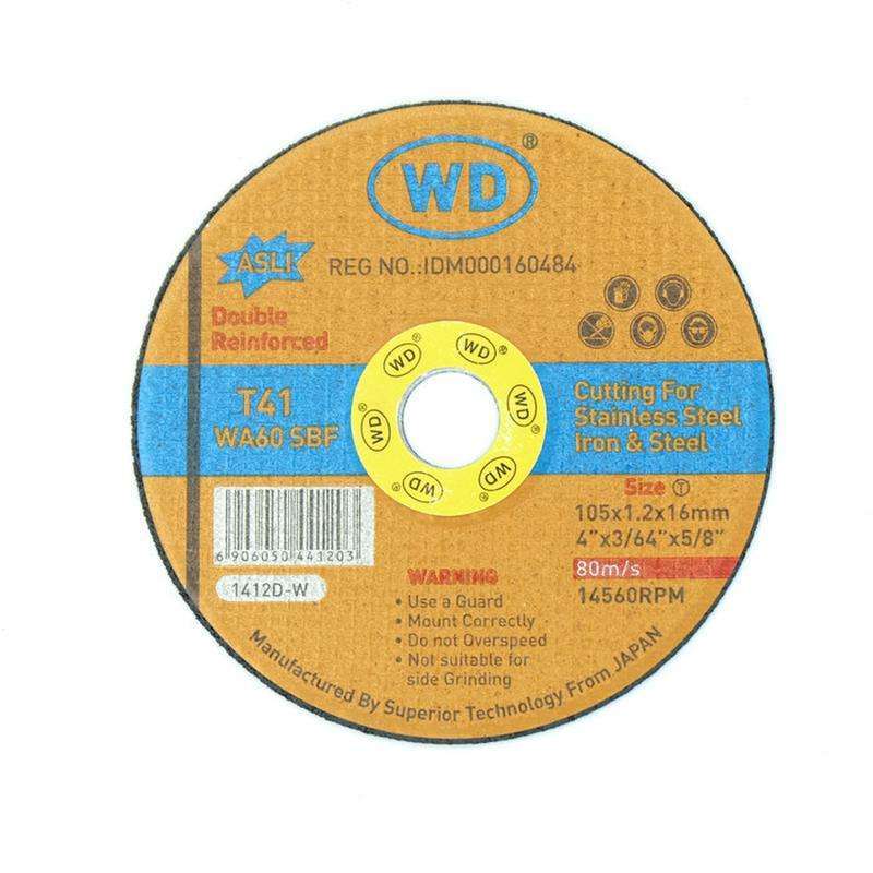 Jual WD Batu Potong 4 x 1.2 Cutting Wheel 4 4x1.2 - Orange di Seller ...