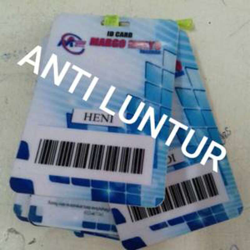 Jual Pembuatan id card /member card / kta / kartu pelajar / identitas ...