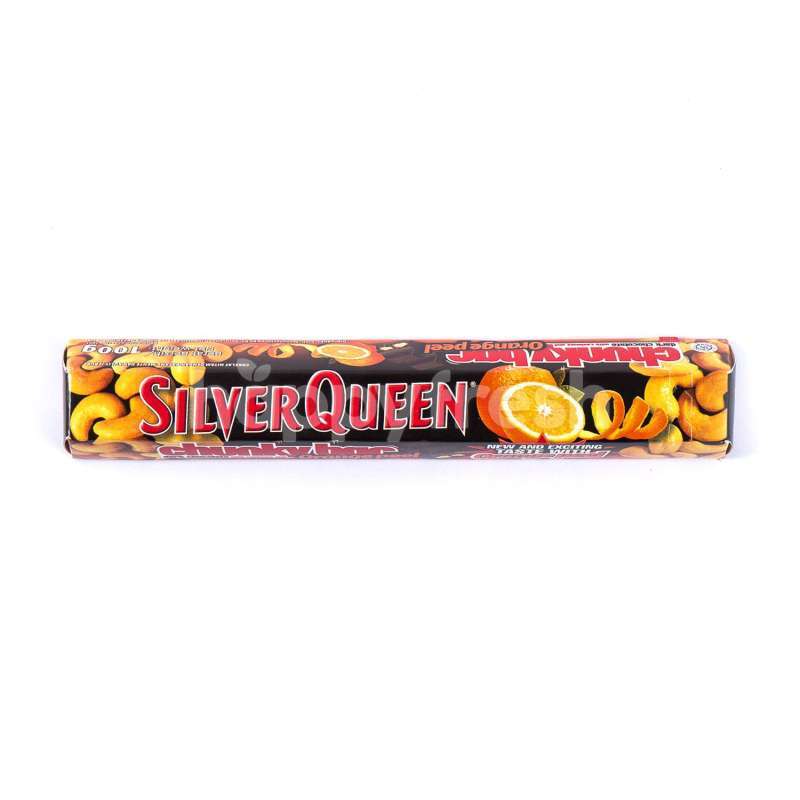 Jual SILVERQUEEN Chunky Bar Orange Peel Chocolate Cashew - SILVER QUEEN ...
