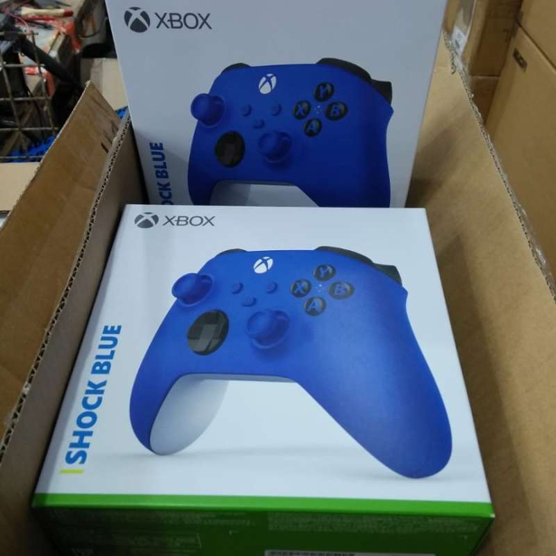 Promo Xbox Series/One Controller Blue Shock Diskon 11% di Seller Teras ...