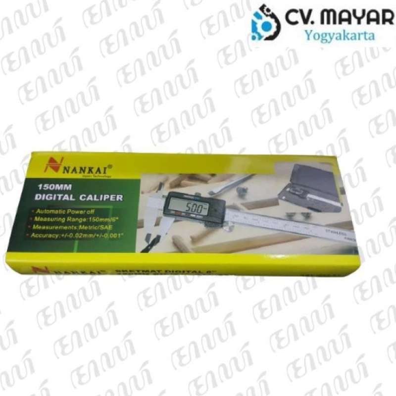 Jual Sigmat/Digital Caliper Nankai 0-150MM di Seller CV Mayar Official ... Jual Sigmat/Digital Caliper Nankai 0-150MM di Seller CV Mayar Official ...