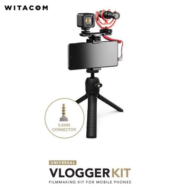 Jual Rode Vlogger Kit Mobile FilmMaking Kit For Mobile Phone Universal ...