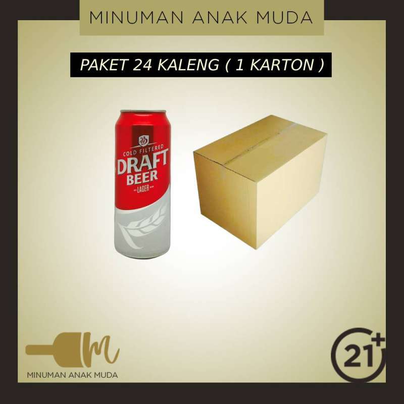 Jual Beer Bir Bali Hai Draft Can 500ml ( Paket 24 Kaleng ) Di Seller ...