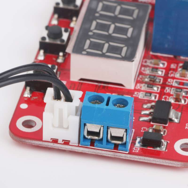 Jual Dc 12v 24v Temperature Display Module Sensor Relay Switch Control ...