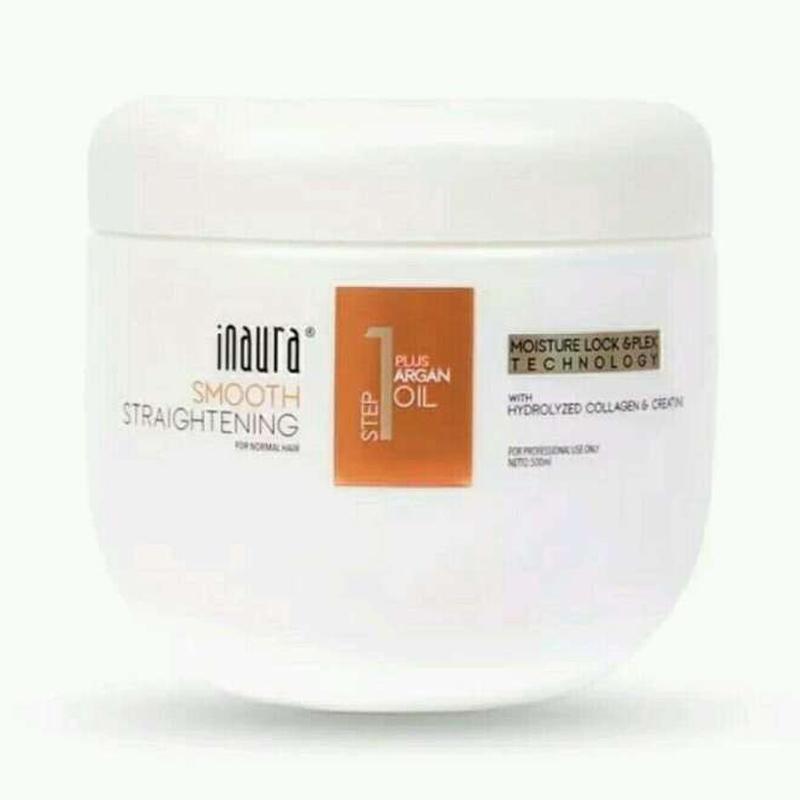 Jual Inaura Smooth Straightening Step 1 - 500 ML / Smoothing Untuk ...