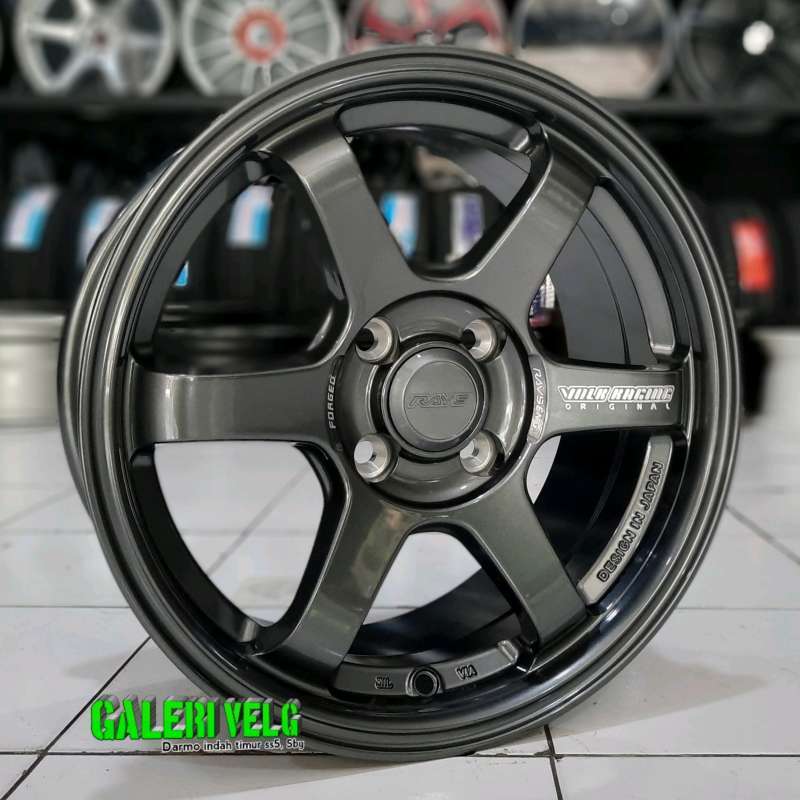 Jual Volk Rays Te37 15x7 4h et35 velg mobil - Hitam di Seller Gallery ...