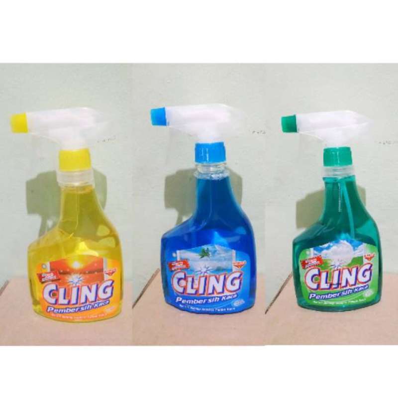 Jual Cling Pembersih Kaca 440ml Botol di Seller JJSHOP - Kosambi Timur ...