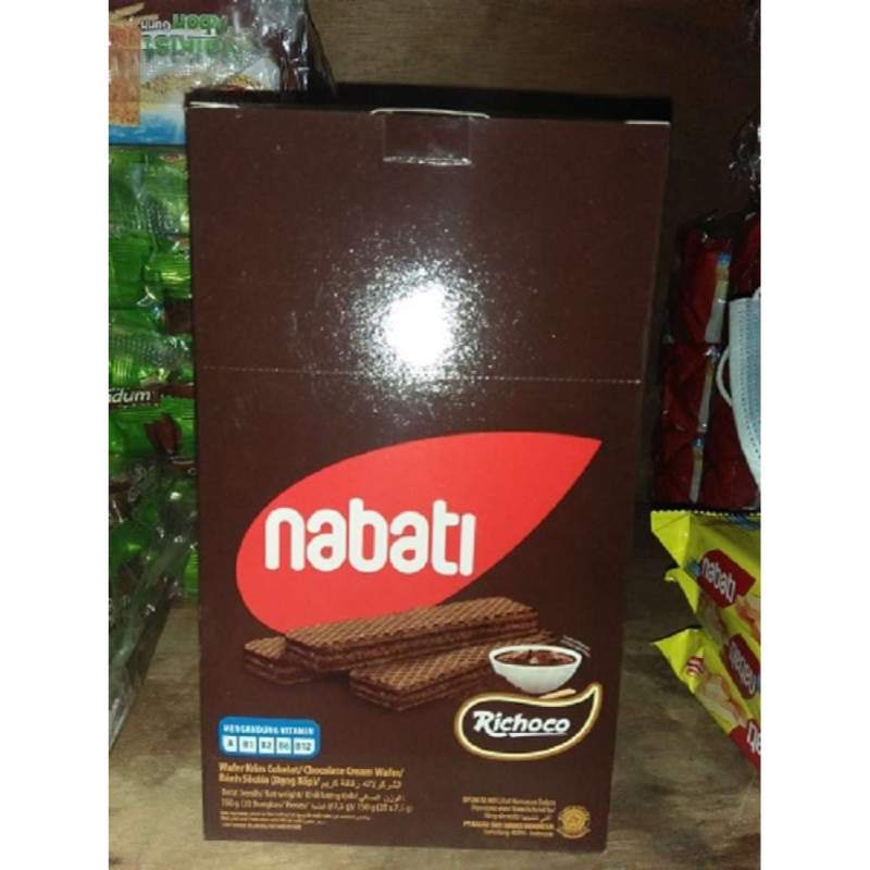 Jual Nabati Cokelat Richoco Wafer Nabati Richoco Box 20pcs x 7,5gr di Seller DESA Supply Co ...