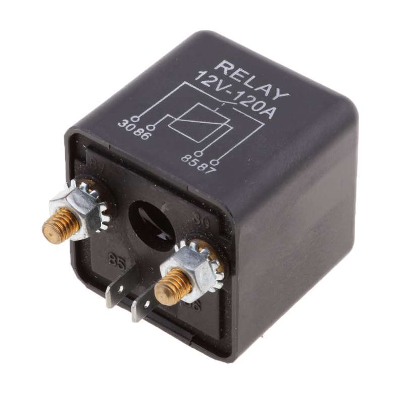 Promo Car Heavy Duty Split Charge 12V 120A Relay Switch 4 Pin 4 ...