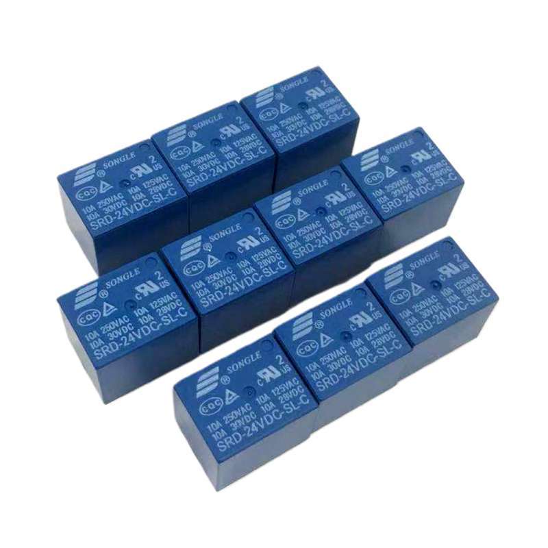 Promo Mini Power Relay T73 24V DC PCB Type Remote Control Communication ...