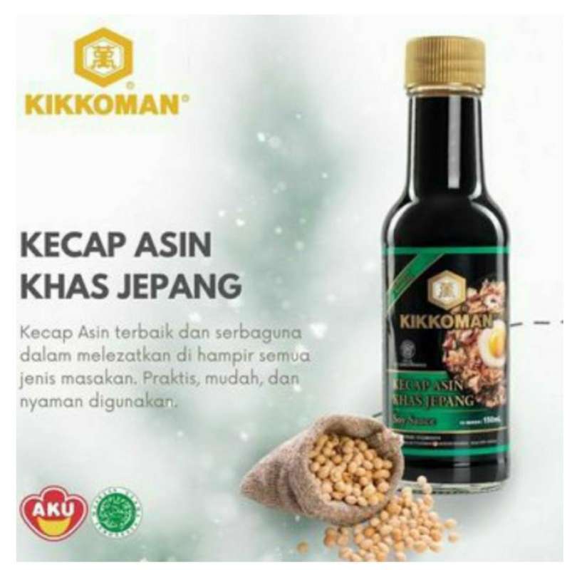 Promo Kikkoman Soy Sauce All Purpose - Kecap HALAL - Shoyu 150ml Diskon ...