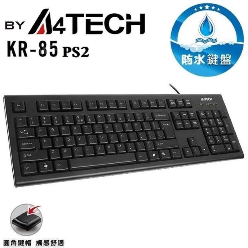 Jual [TAITRA] A4Tech ComfortKey Rounded Edge Keycaps Spill-Proof PS/2 ...