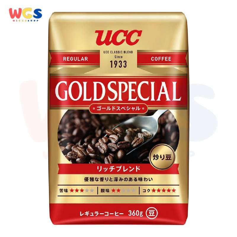 Jual Ucc Gold Special Rich Blend Coffee Beans 360 Gr Di Seller ...
