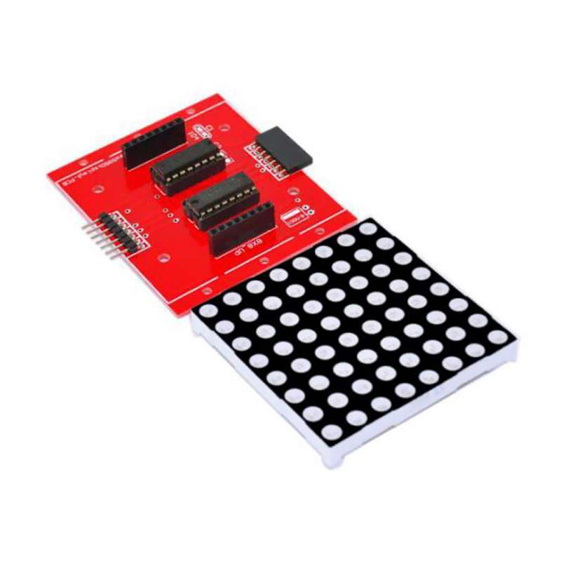 Jual 8x8 Dot Matrix Mcu Led Display Control Module For Arduino Raspberry Pi Di Seller Homyl