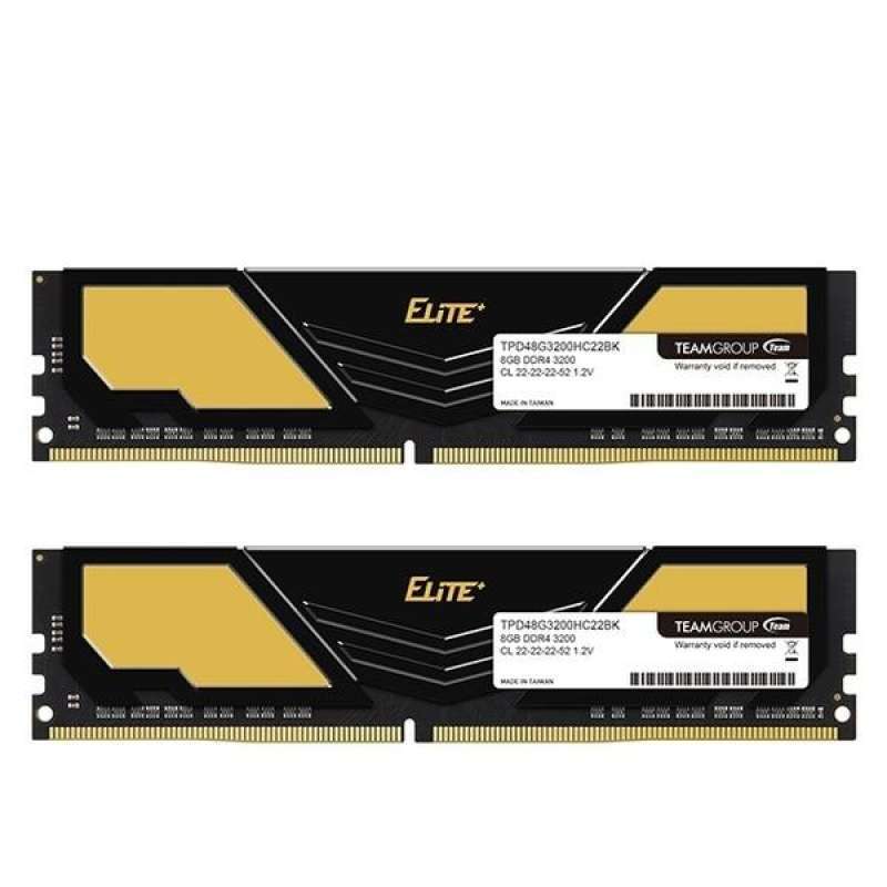 Jual (team)Team ELITE PLUS 16GB(8Gx2) DDR4 3200 Desktop Memory di ...