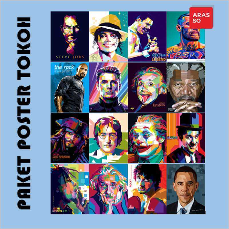 Promo ARASSO POSTER 12PCS Makan Makanan Food Mukbang Stiker Aesthetic ...