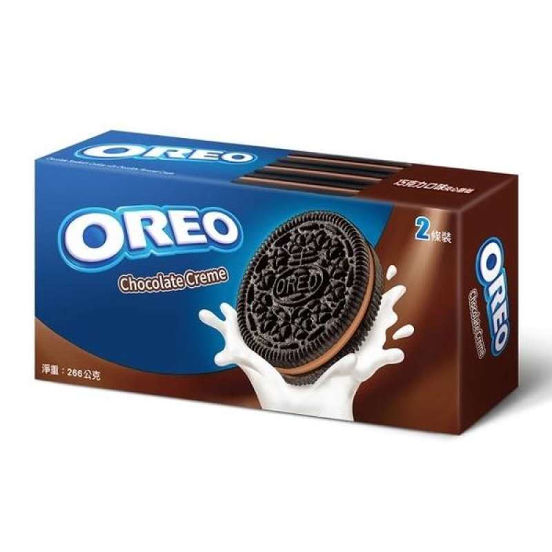 Jual (OREO) OREO Chocolate Rasa Sandwich Biskuit (133gx2 kemasan) di ...