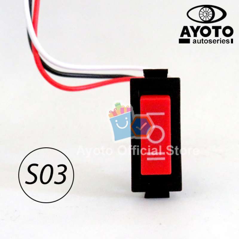 Jual Saklar Motor Mobil S-03 Untuk Lampu Tambahan Hi/Lo di Seller Ayoto ...