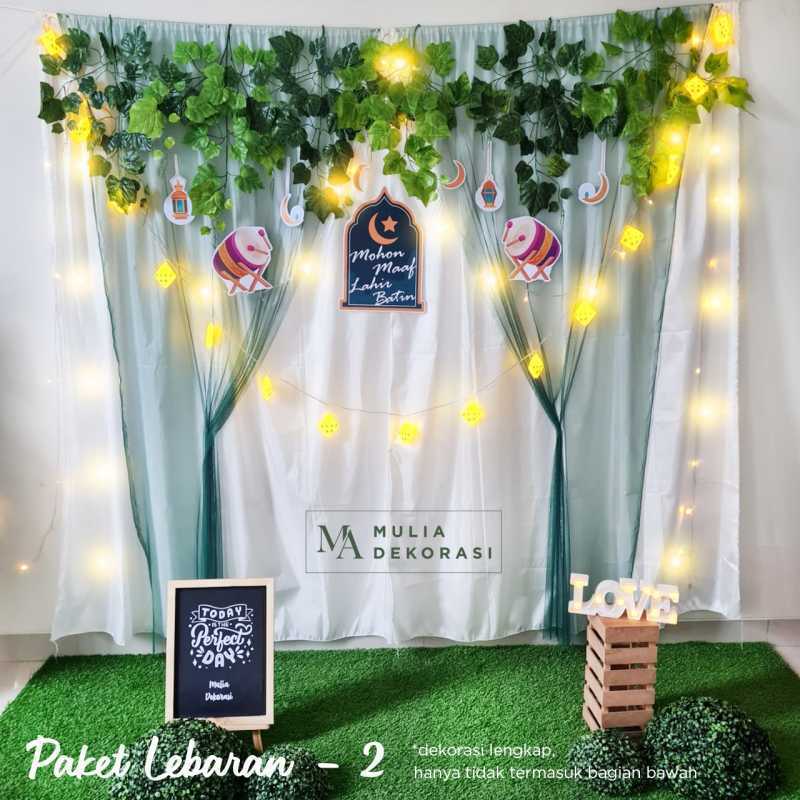 Dekorasi Lebaran, Nuansa Idul Fitri Jadi Makin Terasa