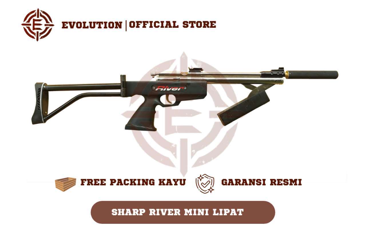 Promo Senapan Angin Sharp river mini lipat Diskon 25% di Seller Evolution Official Store ...