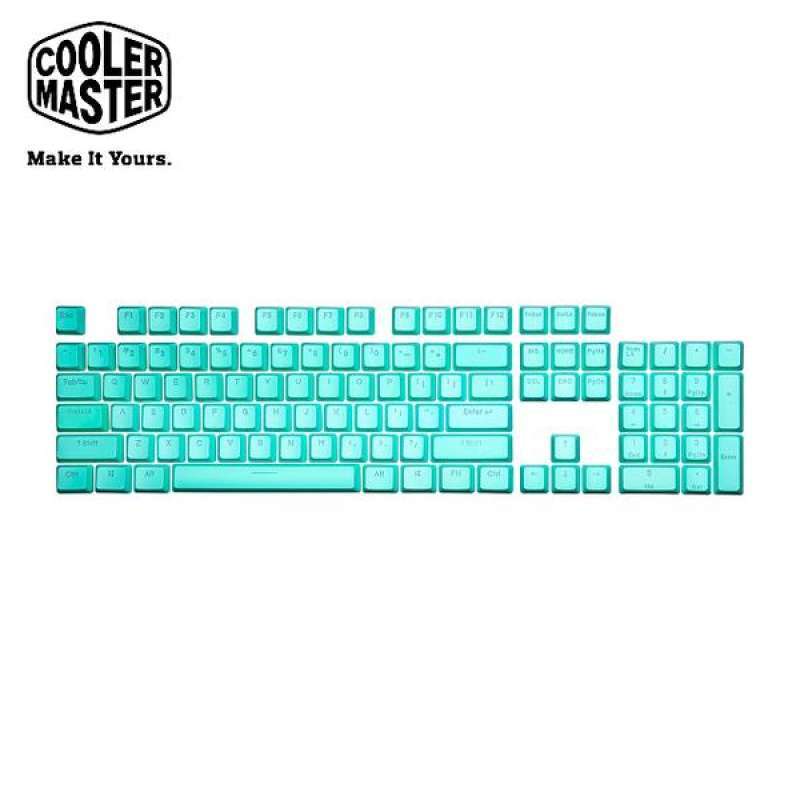 Jual (Cooler Master)Cooler Master PBT backlit keycap upgrade kit mint ...