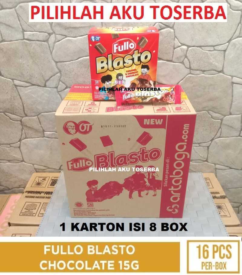 Jual Fullo Blasto Chocolate 15 Gram - ( Harga 1 Karton Isi 8 Box ) Di ...
