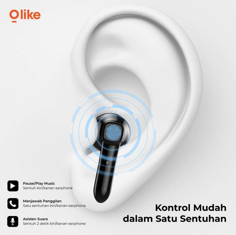 Jual Oase Hero-t Tws Bluetooth 5.1 Earphone Ultra Hd Audio Headset Q.c ...
