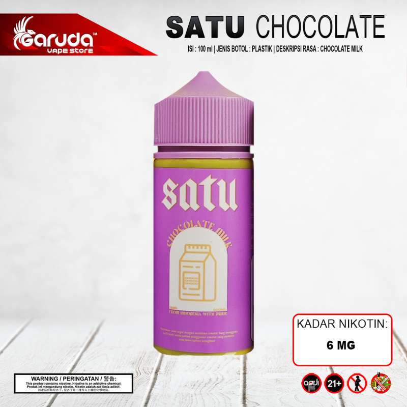 Jual Liquid Satu Series Indo Brew 6MG 100ml Bercukai CHOCOLATE MILK di ...