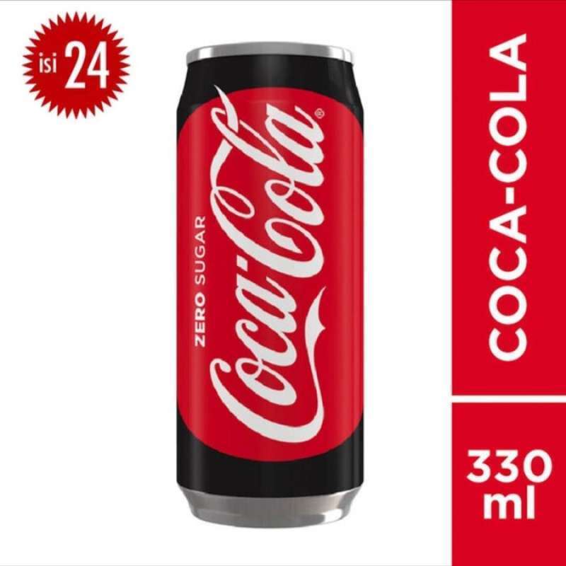 Jual Coca Cola Zero Minuman Bersoda [330 mL/24 Kaleng] di Seller ...