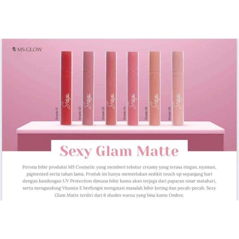 Jual Ms Glow Sexy Glam Matte Di Seller Msglowofficial - Pondok Bahar ...