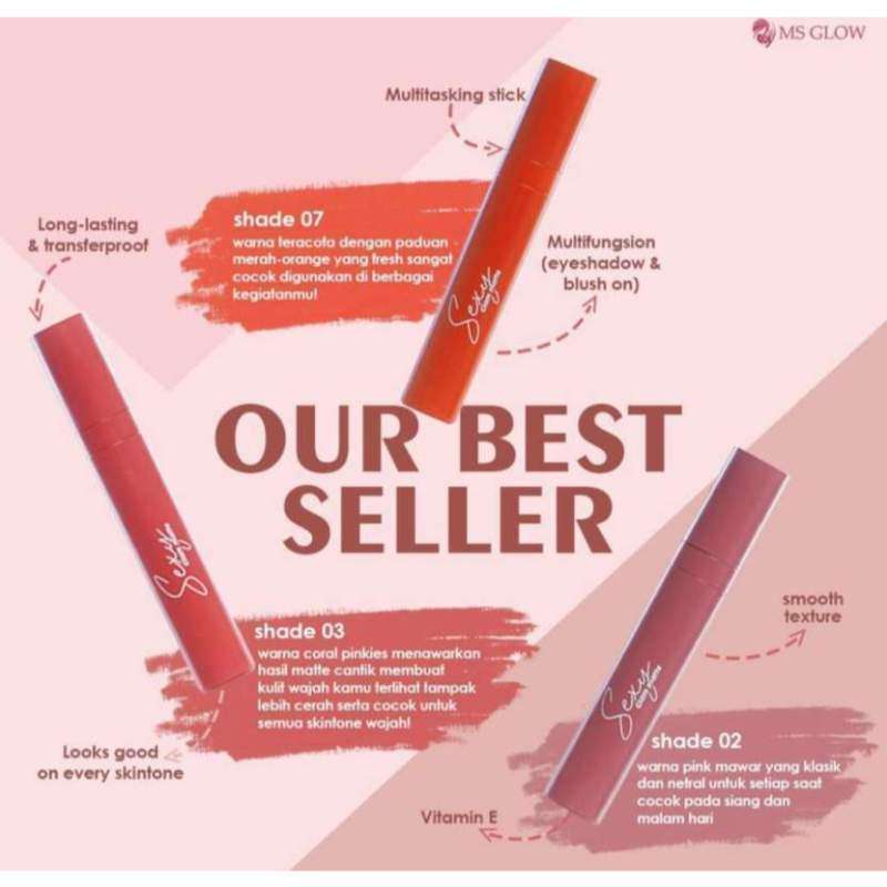 Jual Ms Glow Sexy Glam Matte Di Seller Msglowofficial - Pondok Bahar ...
