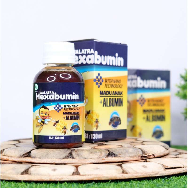 Jual Obat Batuk Demam Dan Panas Dalam Hexabumin Madu Plus Albumin ...