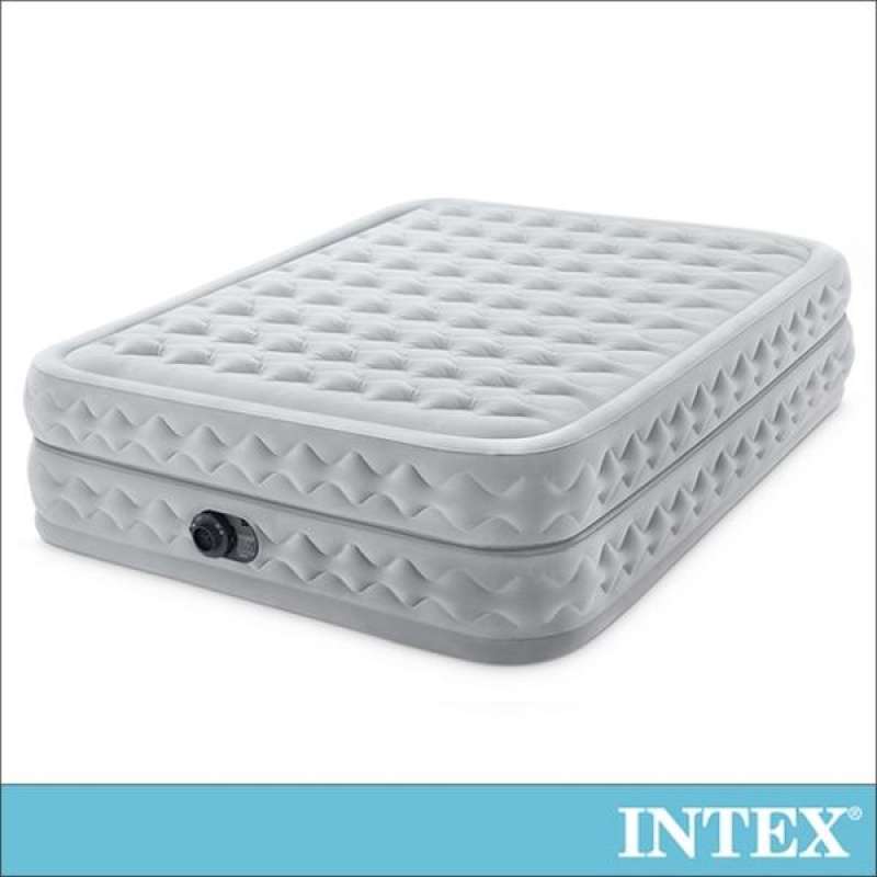 Jual (intex)INTEX Luxurious Diamond Pattern Realistic Double Air ...
