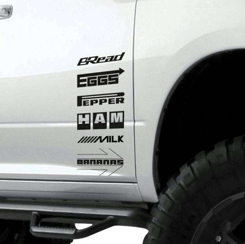 Jual Oem Stiker 6in1 Funny Sponsors Racing Jdm - Stiker Jdm - Stiker ...