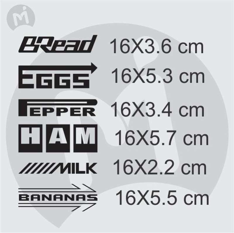 Jual Oem Stiker 6in1 Funny Sponsors Racing Jdm - Stiker Jdm - Stiker ...