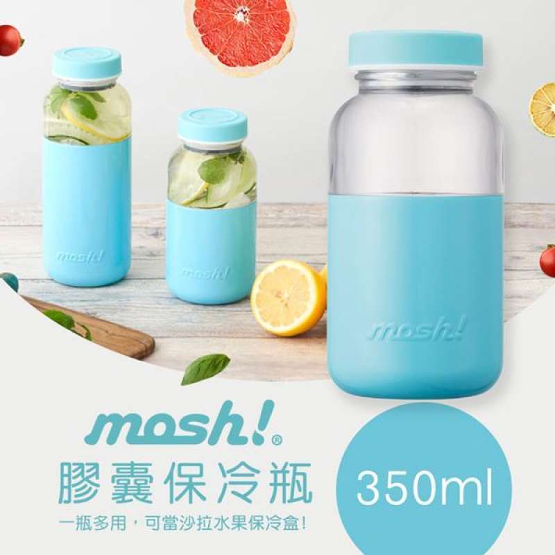 Jual (MOSH!)Japanese mosh! capsule cold bottle 350ml (sky blue) di ...